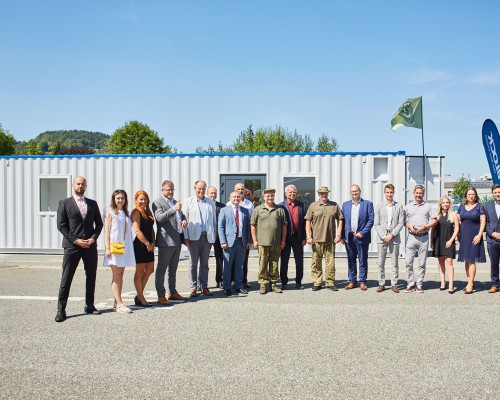 Tisková zpráva 24.srpna.2023 - Předání kontejnerové zdravotnické ...